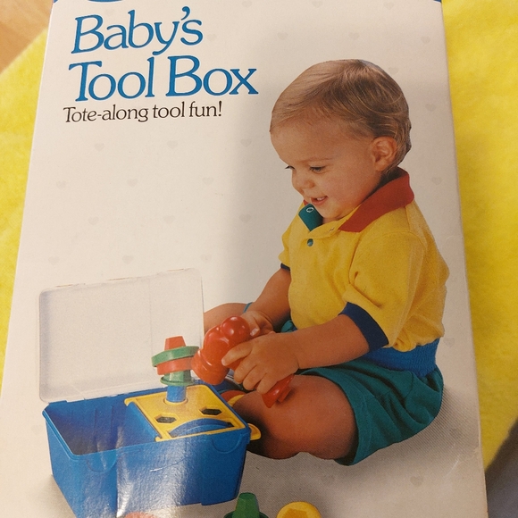 Fisher-Price | Toys | Fisher Price Babys Tool Box Vintage 991 | Poshmark